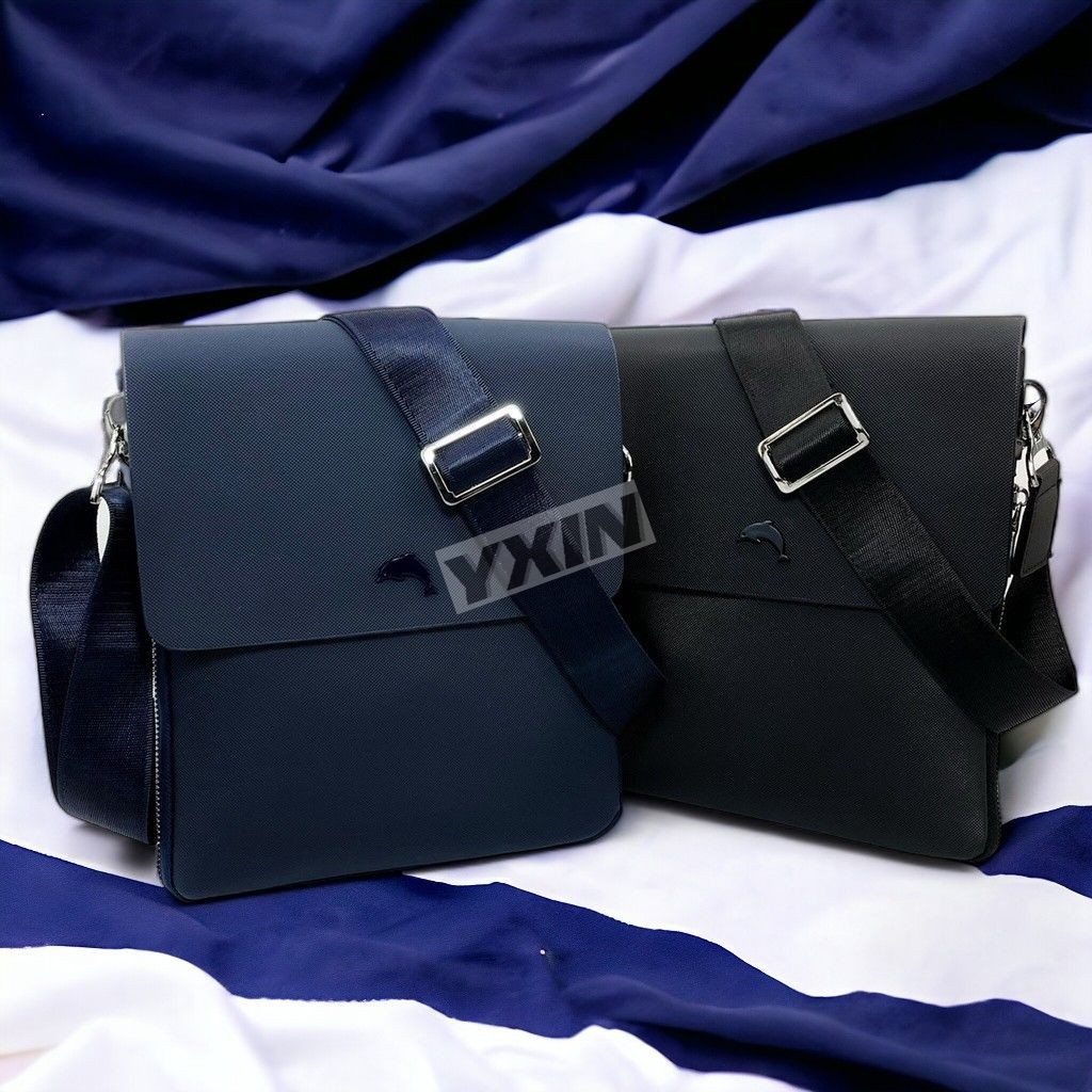 กระเป๋าสะพายข้างผู้ชาย 219-2# YXIN Fashion bag (9 นิ้ว) หนัง PVC | Shopee Thailand