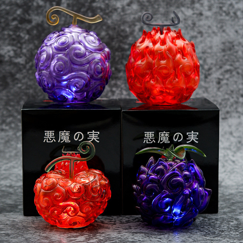 Gk ONE PIECE Devil Fruit Model Action Figure Demon Op-Op ผลไม้เปลวไฟ ...