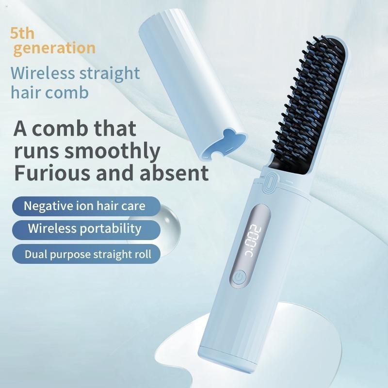 Yunx IBortable Hair Comb เทคโนโลยีทําความร ้ อน Protein Care จอแสดงผล ...