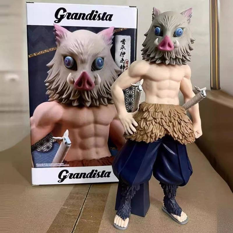 Banpresto Grandista Gros Demon Slayer Hashibira Inosuke/Kamado Tanjirou ...