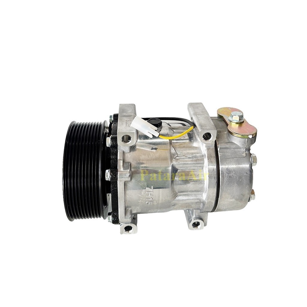 คอมแอร์ Volvo SD7H15 หูร้อย แปะบน น็อตรวม 10PK 24V.,Nissan UD Quester คอมเพรสเซอร์ แอร์ นิสสัน ...