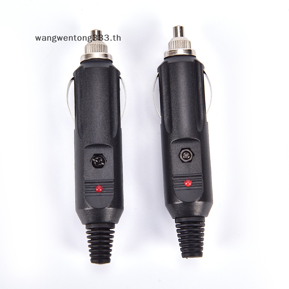 { Wwtth } สะดวก 2 ชิ ้ น 12V Universal Male Car Socket Plug Connector ...