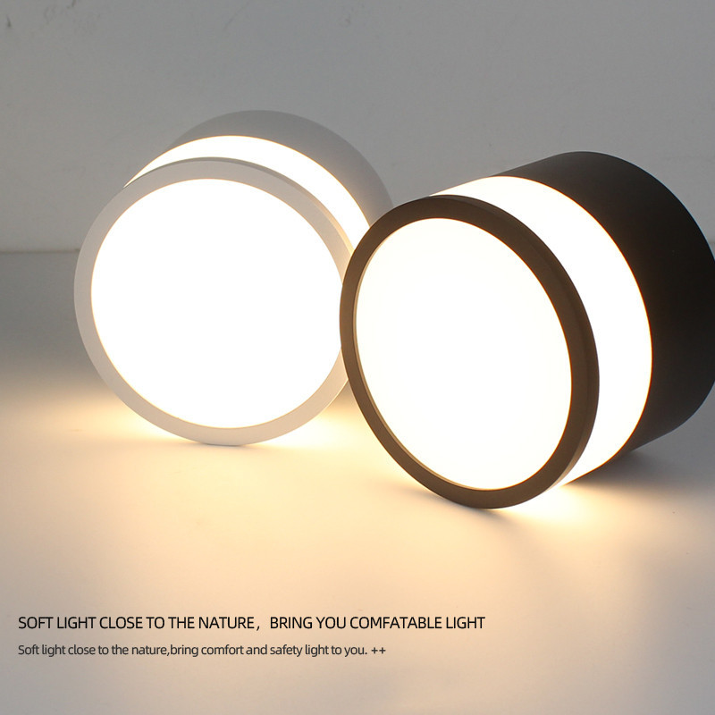 Side Luminous led Downlight ทางเดิน 12W7W5W Hole-ฟรีพื้นผิวติดตั้งเพดาน ...