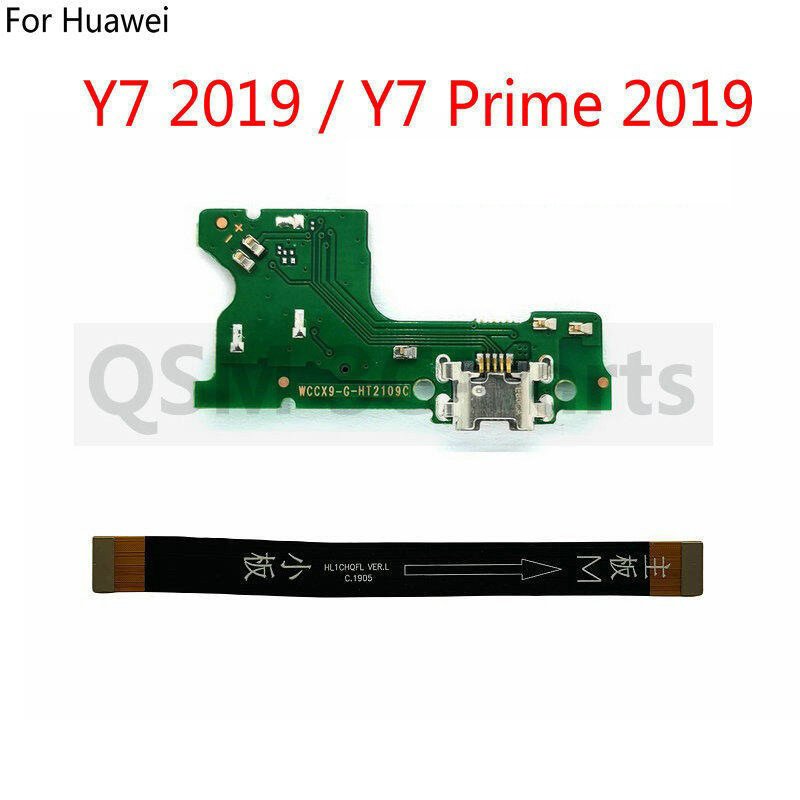 สําหรับ Huawei Y7 2019 / Y7 Prime 2019 แท่นชาร์จ USB พอร์ตตัวเชื่อมต่อ ...