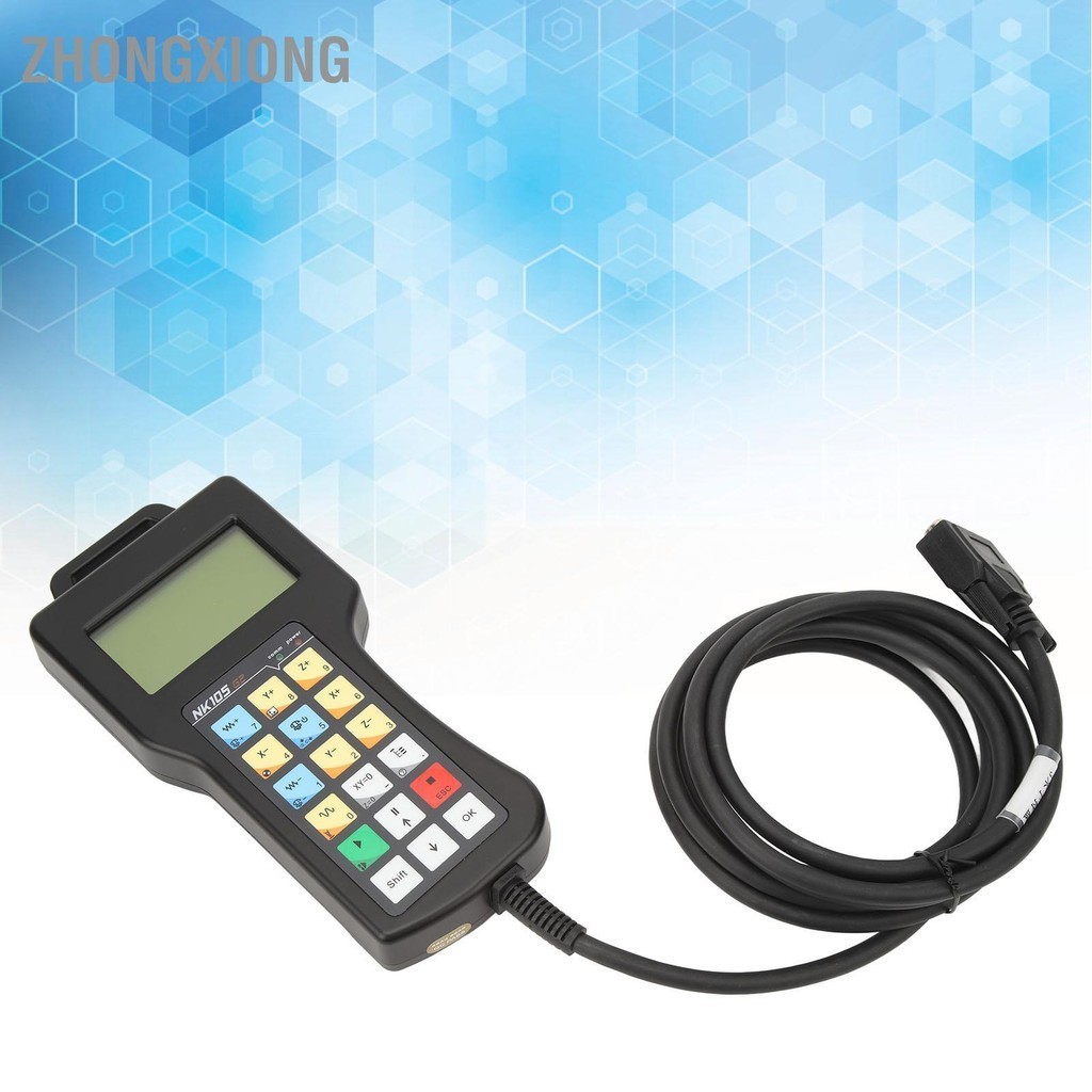 ZhongXiong CNC Motion Controller จอแสดงผล LCD 3 แกนระบบ Handheld สำหรับเครื่องแกะสลัก | Shopee ...