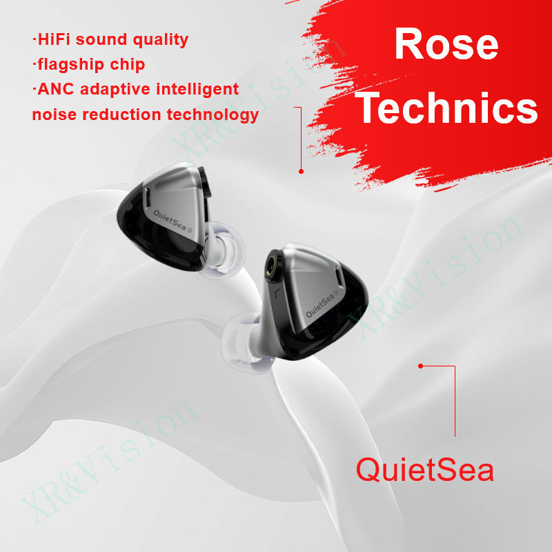Rose Technics QuietSea หูฟังแบบมีสายหูฟังไฮไฟ IEM | Shopee Thailand