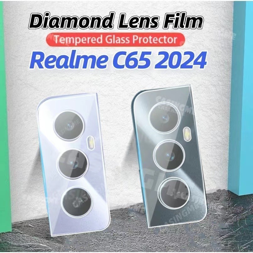 ฟิล์มกระจก สำหรับ Realme C65 4G เลนส์กล้อง เต็มเลนส์ ใส สำหรับ ...