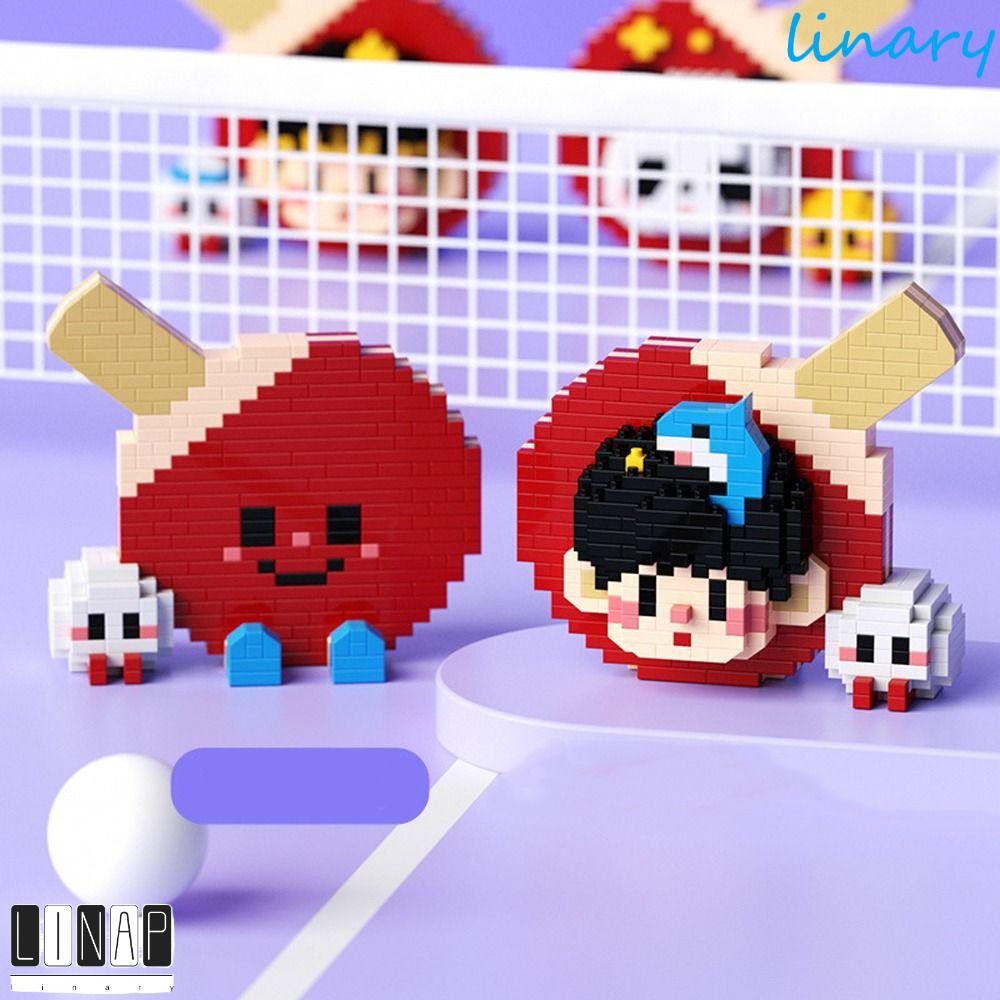 Culinaryhv ไม้ปิงปองบล็อกอาคาร,ประกอบรุ่น Ping-pong Micro Particle ...