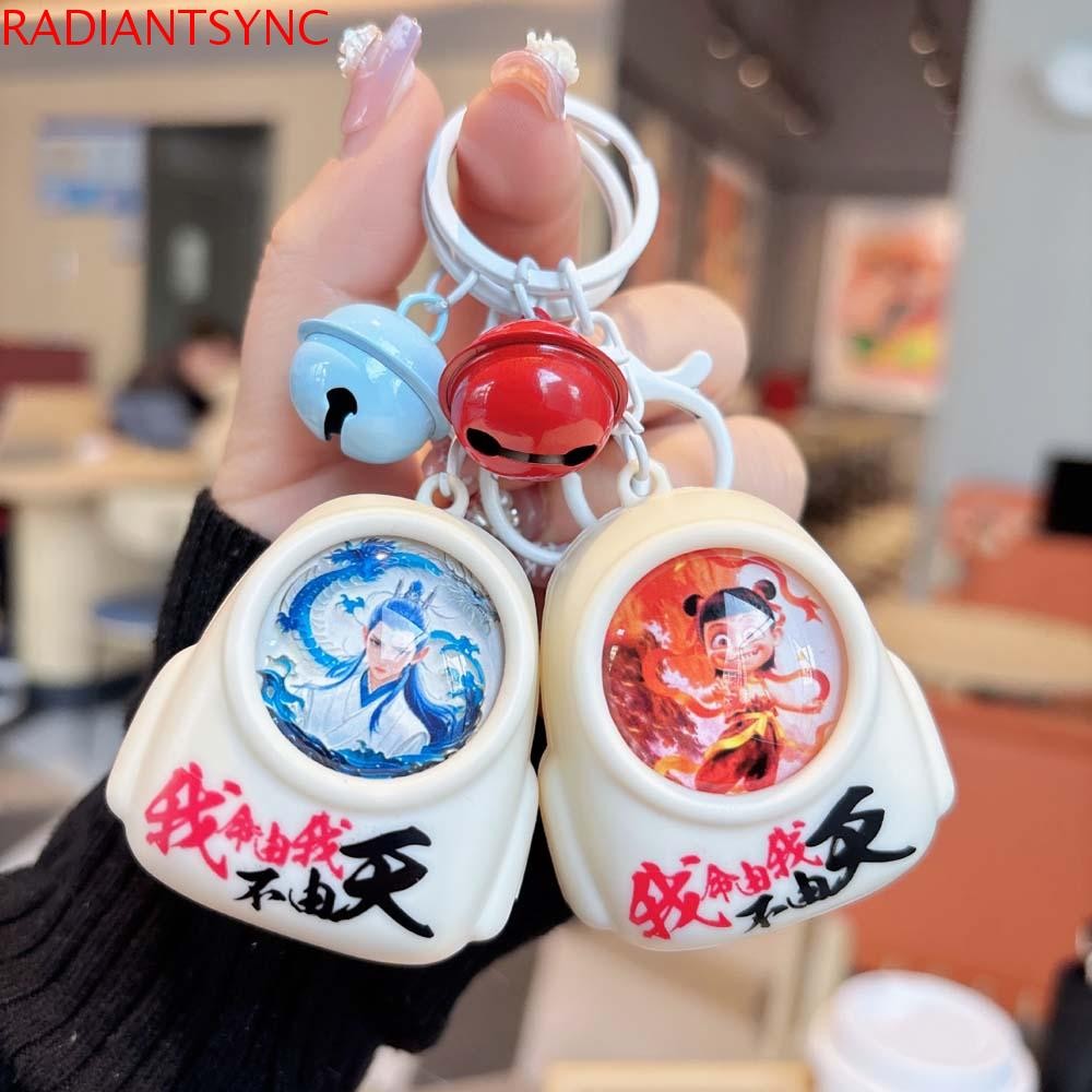 Radiantsync Ne Zha กระพริบพวงกุญแจ,อะนิเมะภาพยนตร์ NeZha2 AoBing Tayi Ne Zha กระพริบไฟ,น่ารัก ...