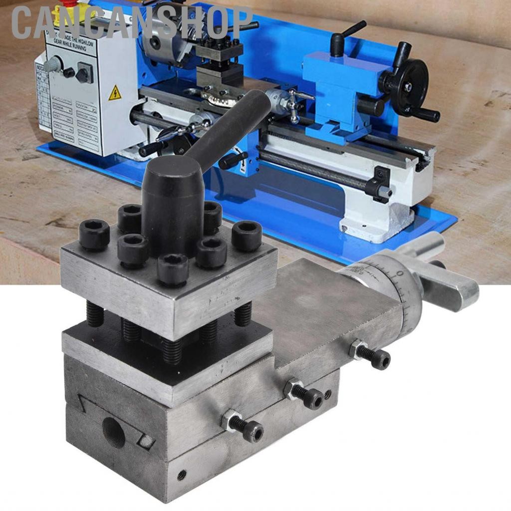 Cancanshop เครื่องกลึงอุปกรณ์ยึดเครื่องมือ HT250 วัสดุเหล็กหล่อ 50 x 50 ...