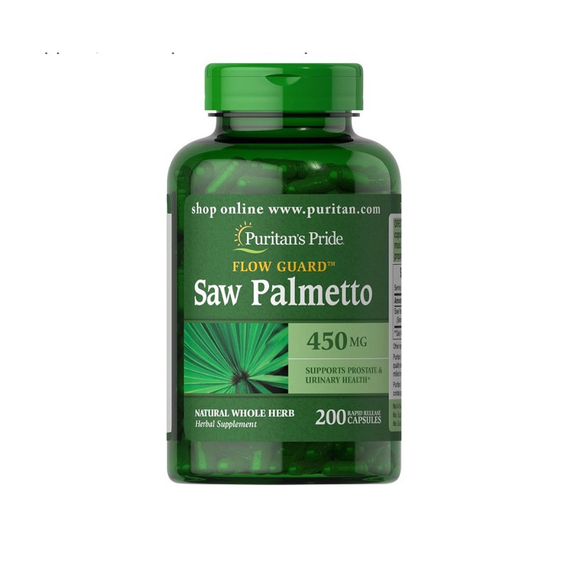 EXP 7/27 Puritan's Pride Flow Guard Saw Palmetto Extract 450mg | Shopee Thailand