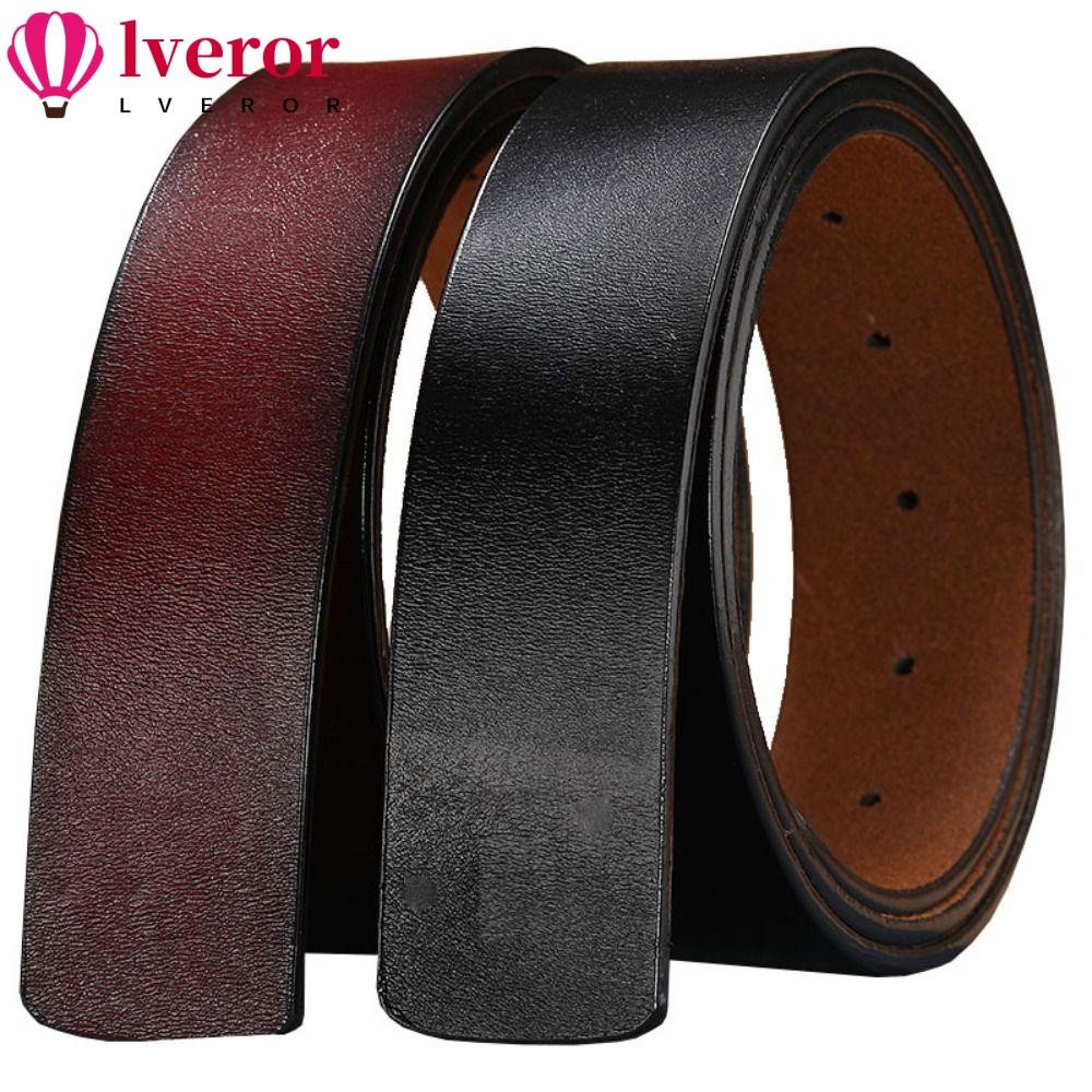 Lveror ไม่มีหัวเข็มขัด Girdle ทนทานแบรนด์หรู Designer Craft DIY 3.3/3.8 ซม. พร้อมรู | Shopee ...