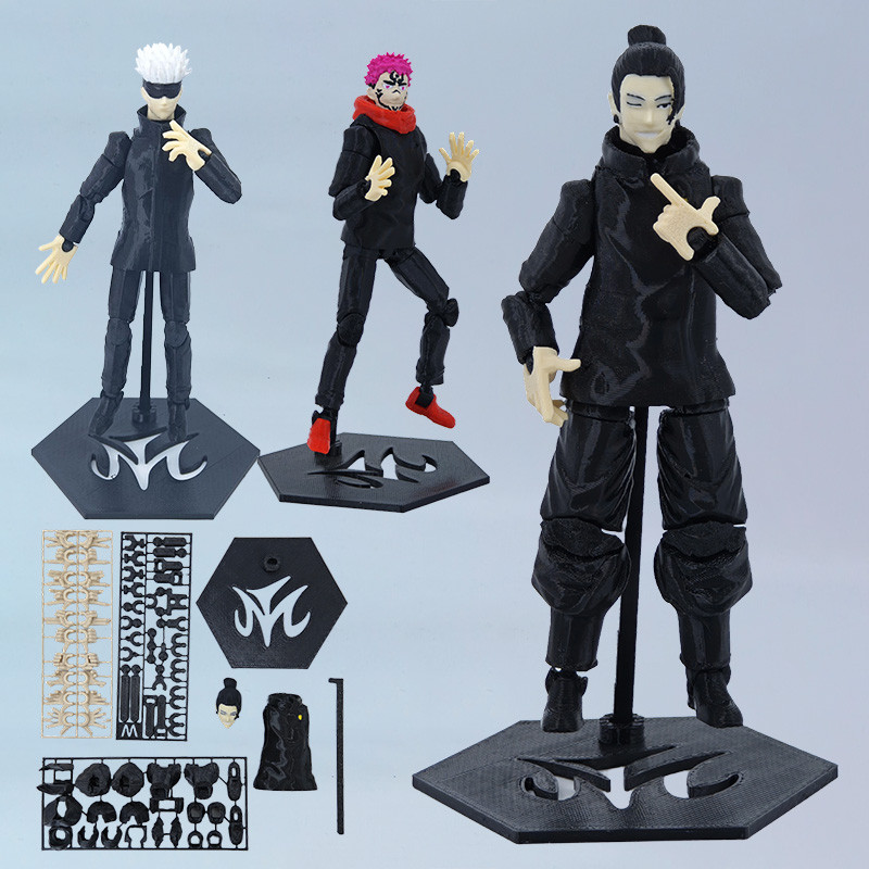 Jujutsu Kaisen Dummy Gudo Suguru 3D พิมพ์ Itadori Yuji Gojo T13 Action ...