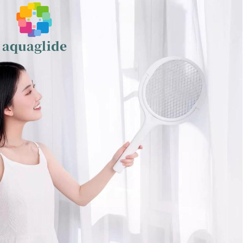 Aquaglide ไม้ตียุงไฟฟ้า, ปรับมุมด้วย Telescopic Rod Fly Swatter, Bug ...