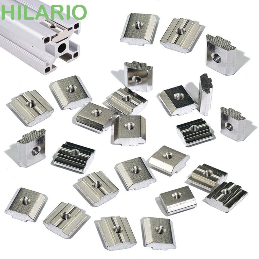 Hilario Nuts M3 M4 M5 M6 อลูมิเนียมโปรไฟล ์ T Block Square T Slot Nut ...