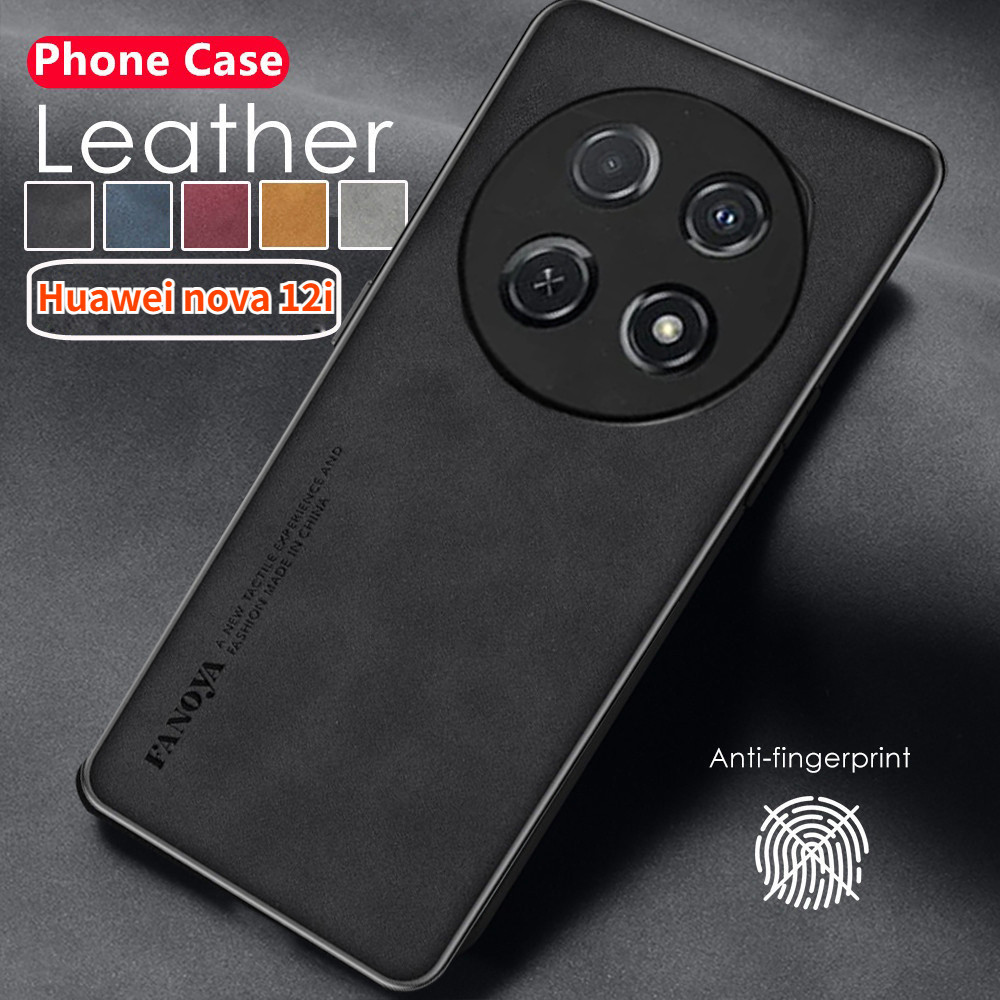Huawei nova 12i 12SE 12s 5G 4G 2024 กรณีหนังแกะสําหรับ Nova12i Nova12S Nova12SE NovaY72 Y72 กล ้ ...