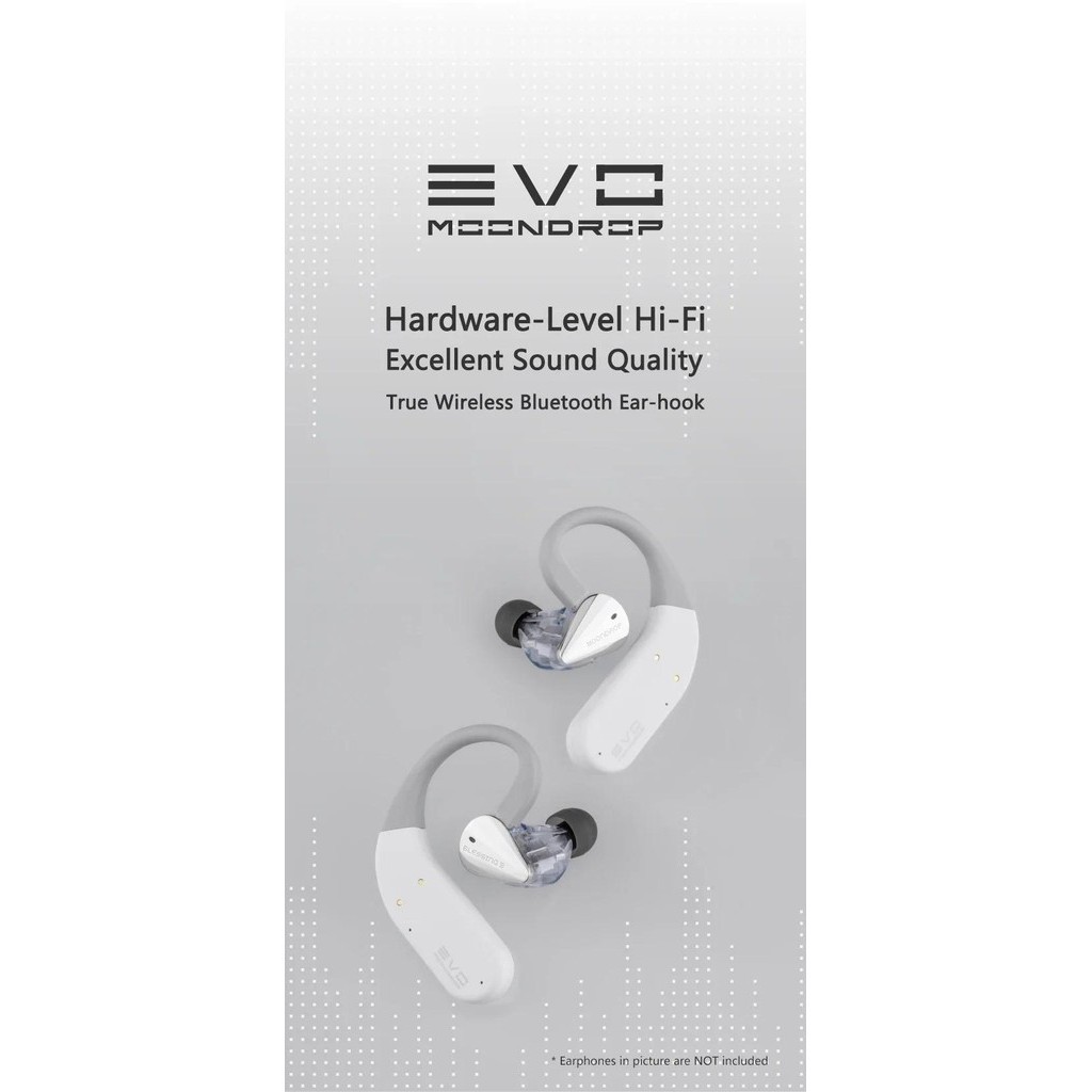 Moondrop EVO HIFI True Wireless Ear-Hook DAC &Amp โมดูล Dual ES9318 ...