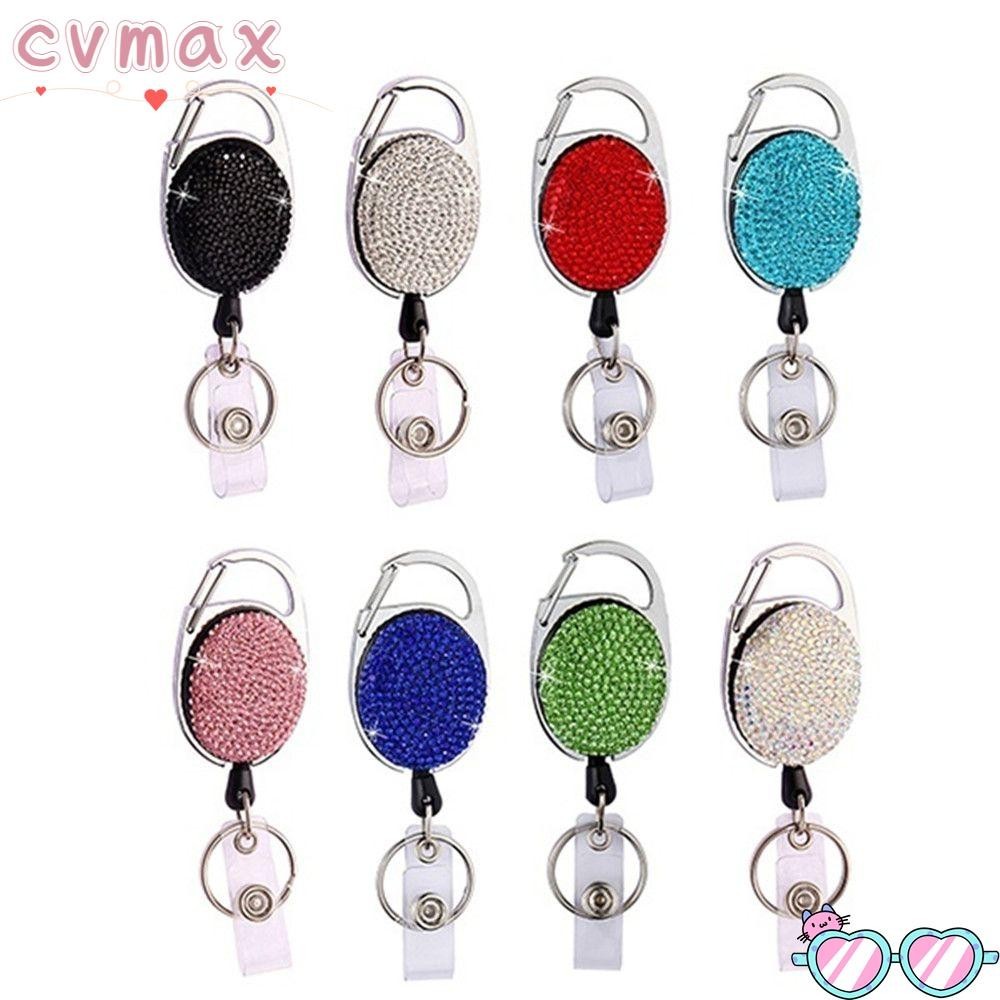 Cymx เพชร Retractable พวงกุญแจร ้ อนปฏิบัติ Retractable Reel สแตนเลสตก ...