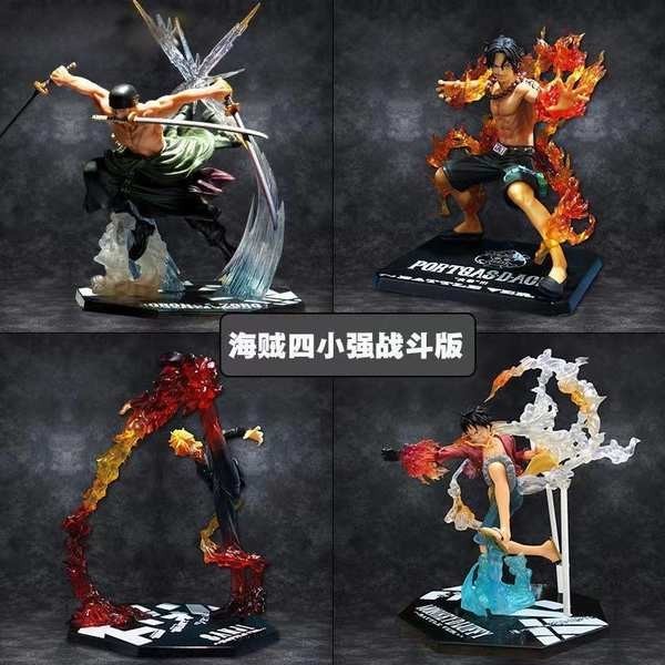 โมเดลวันพีช โมเดล Ghost Slash Zoro Three Knife Stream One Piece Figure ...