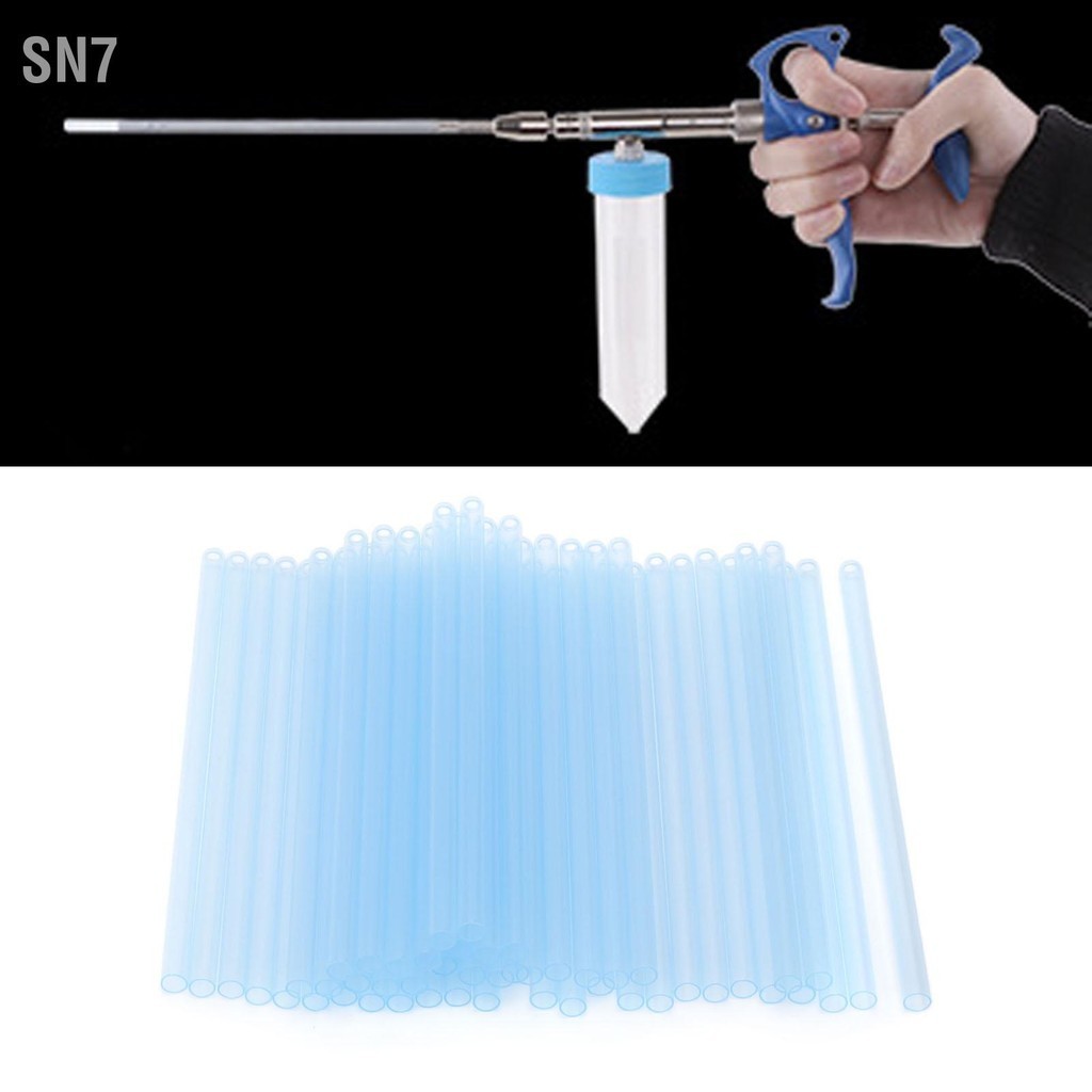 SN7 50 ชิ้นกระต่าย Insemination ประดิษฐ์ Catheter ท่อปลอดภัย Breeding ...