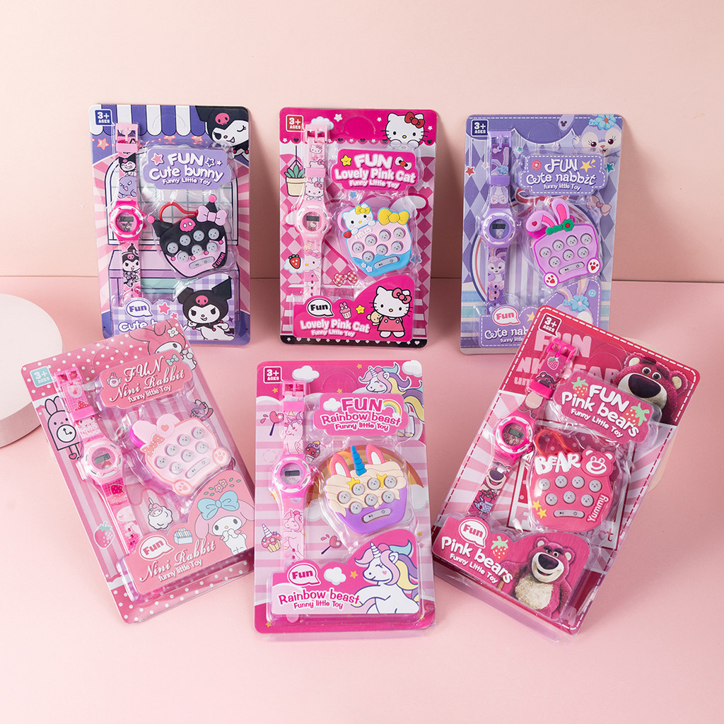 watch+game Consolenew เด็กนาฬิกาอิเล็กทรอนิกส์เด็ก mini ground mouse ...