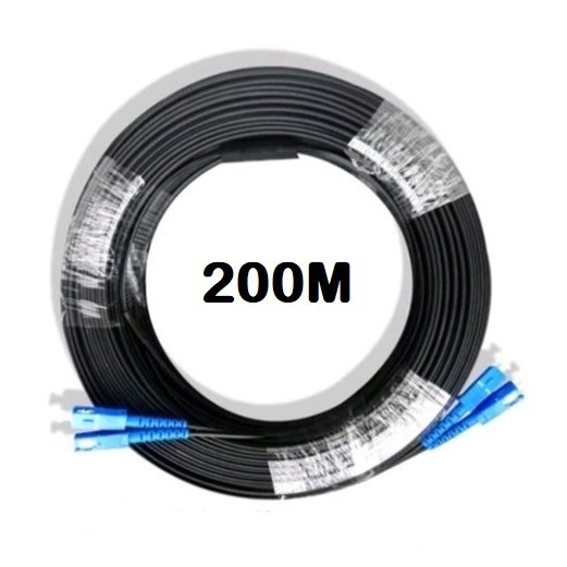 Netfo 2CORE-SC-SC-SM-DP 200M Precon 2 Core SC-SC Fiber Optic Drop Core ...