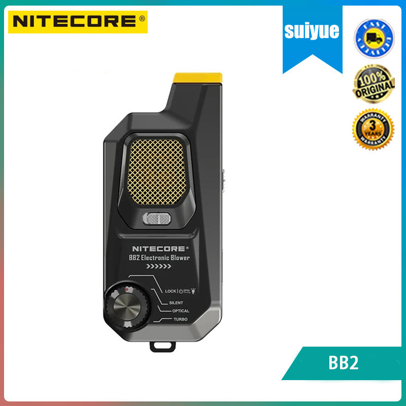 Nitecore BB2 เครื่องเป่าลมอิเล็กทรอนิกส์เครื่องวัดอุณหภูมิเด็กอเนกประสงค์น้ําหนักเบาเครื่องเป่า ...