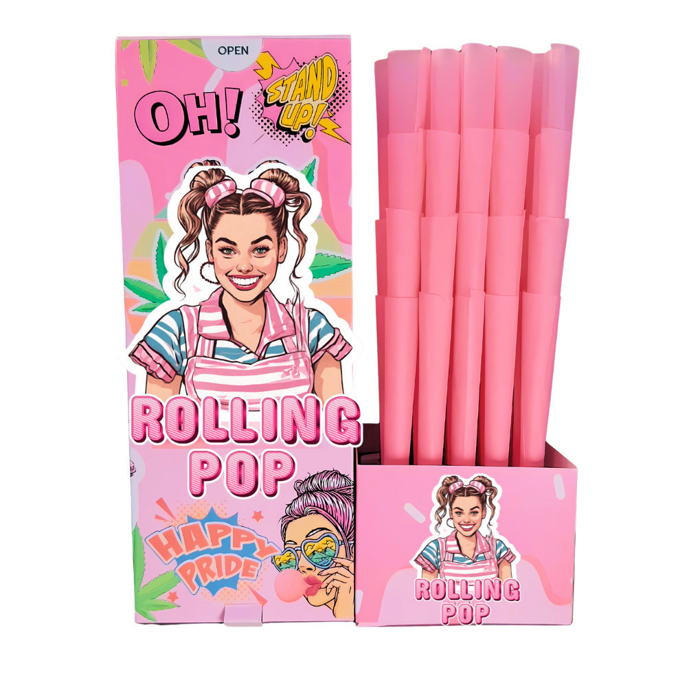 [ ใส่โค้ดลดได้ ] Rolling Pop กระดาษโรลสำเร็จ กระดาษฝรั่งเศษ กระดาษโรล ...