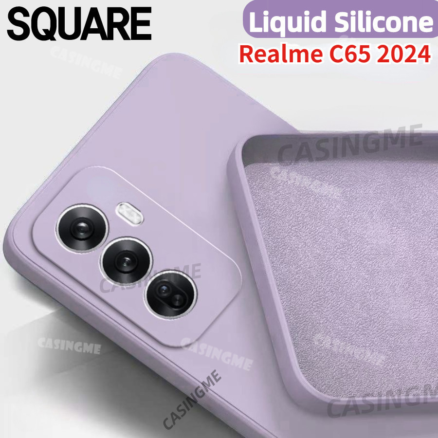 Realme C65 2024 Square Liquid สําหรับ Realme C65 C 65 RealmeC65 65C 4G ...