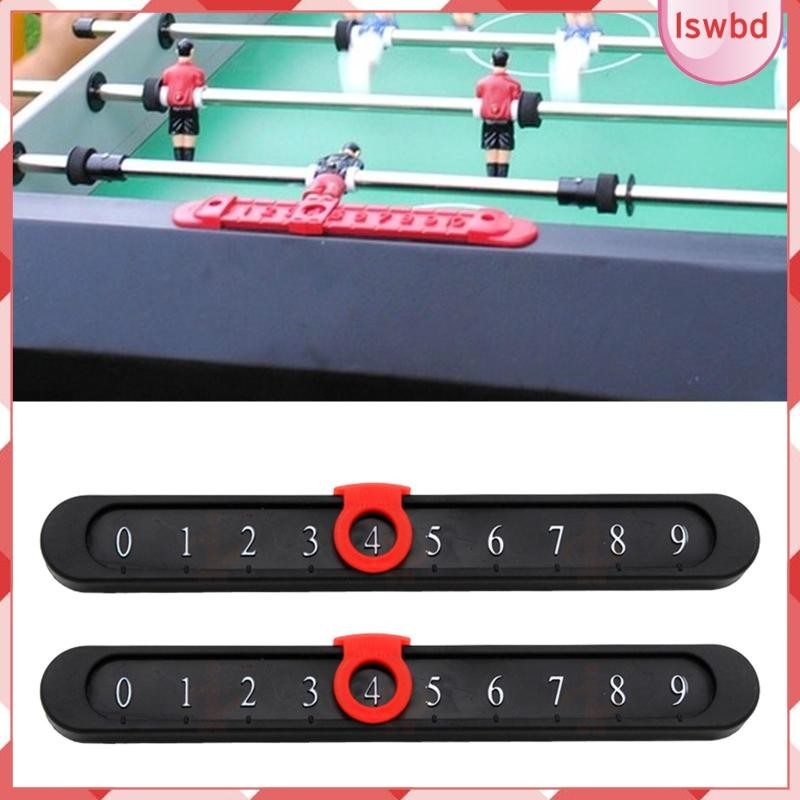 [lswbd] 2 ชิ้น Foosball ตาราง Scoreboard เด็ก 0 ถึง 9 Universal Scoring ...