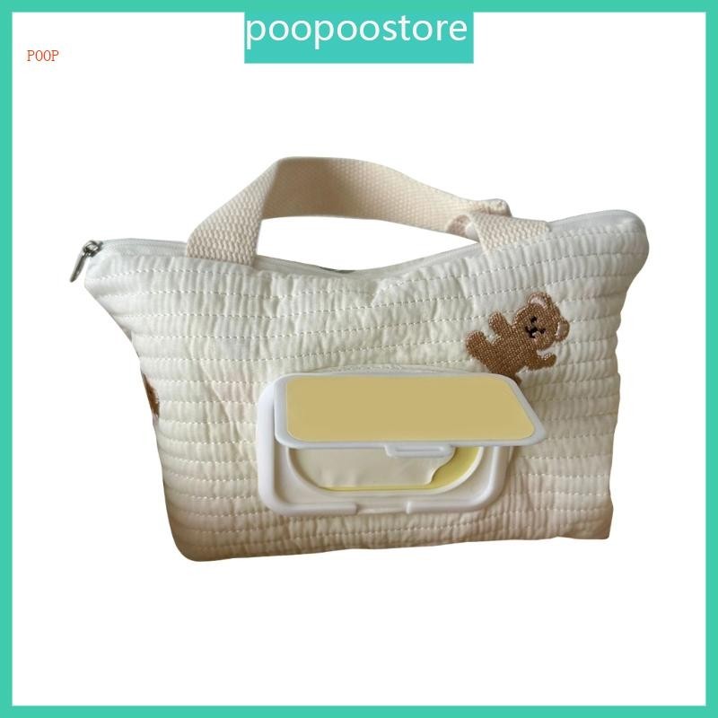 Poop รถเข็นเด็กทารกเนื้อเยื่อ Organiser กล่องการ์ตูนถุงเก็บกระดาษ Flip ...