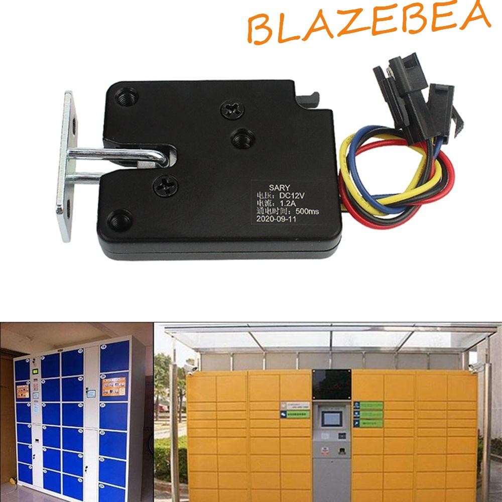 Blazebea สมาร์ทล็อค Mini 3V5V12V Locker ลิ้นชักตู้ขนาดเล็ก|ที่ล็อคประตู | Shopee Thailand