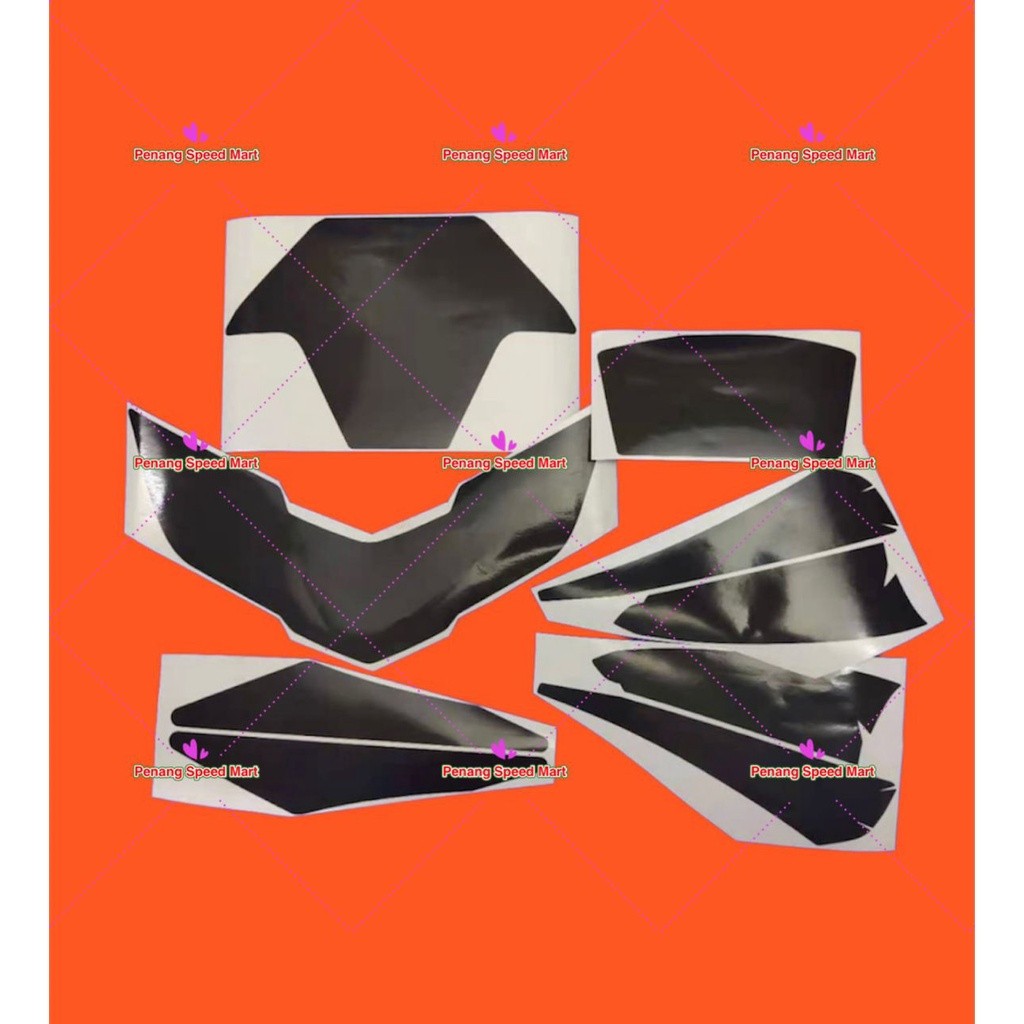 ทั้งหมดในชุด Y15ZR V1 V2 TINTED STICKER Y15 TINTED Y15 TINTED LAMPU Y15 ...