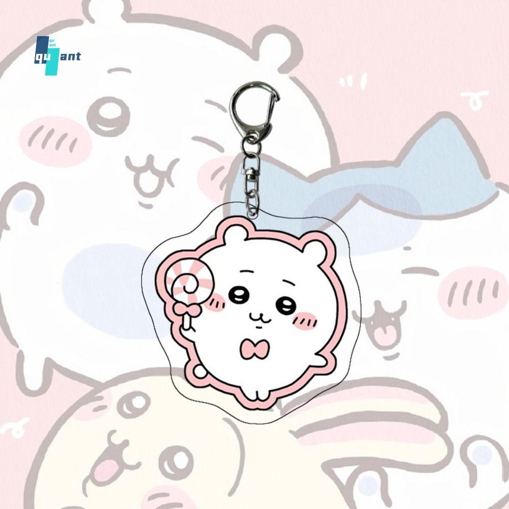 Quantumsky พวงกุญแจอนิเมะ Chikawa, จี้อะคริลิก Chiikawa สไตล์ญี่ปุ่น, พวงกุญแจรถ, พวงกุญแจอะคร ...