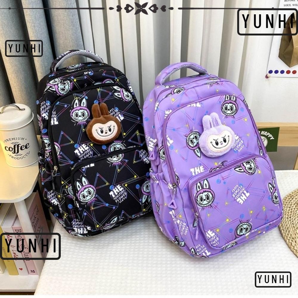 Yunhi Labubu Backpack, POP MART กระเป๋านักเรียนความจุขนาดใหญ่, กระเป๋า ...