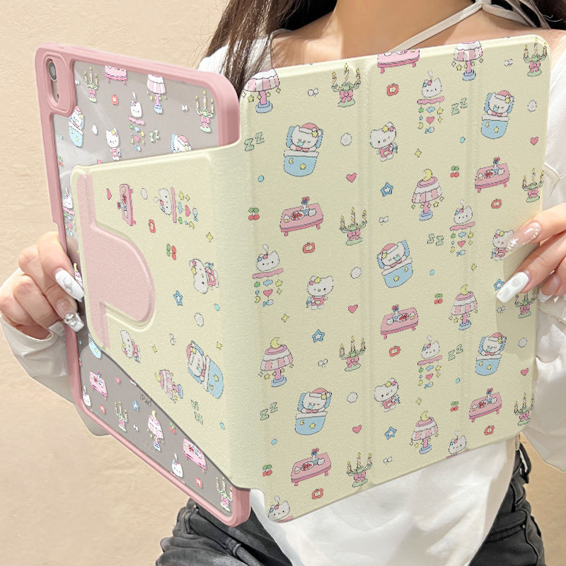 สําหรับกรณี iPad Air 7 M3 2025 Pro 11 2024 Air 6 5 4 10.9 11th A16 10th 9th 8th Gen 7th 10.2 ...