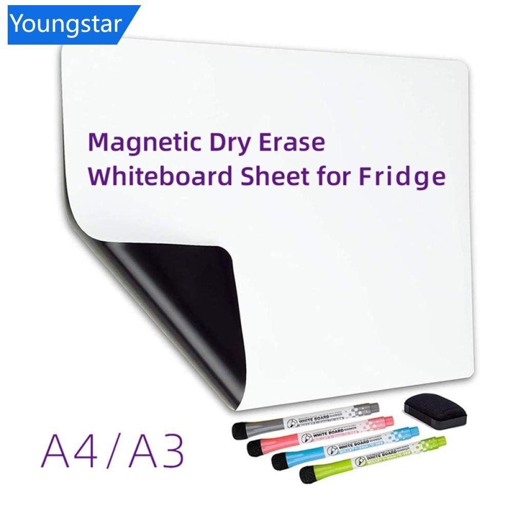 FFY A4/a3 แม่เหล็กแห้งลบบอร์ดตู้เย็นเครื่องหมายไวท์บอร์ดแผ่น,บ้านครัว ...