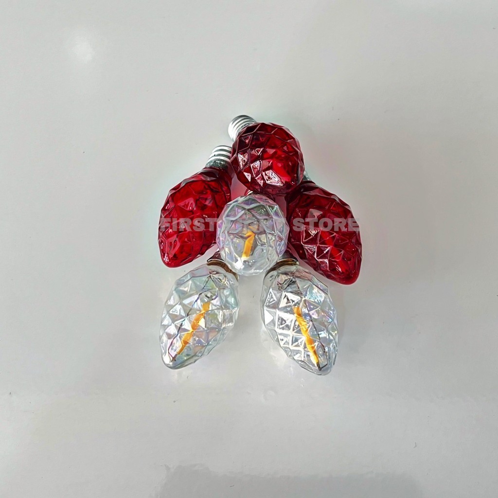 หลอดไหว้เจ้า หลอดไฟศาลเจ้า ตี่จูเอี๊ยะ หลอดจำปา จำปาเพชร ขั้ว E12 | Shopee Thailand