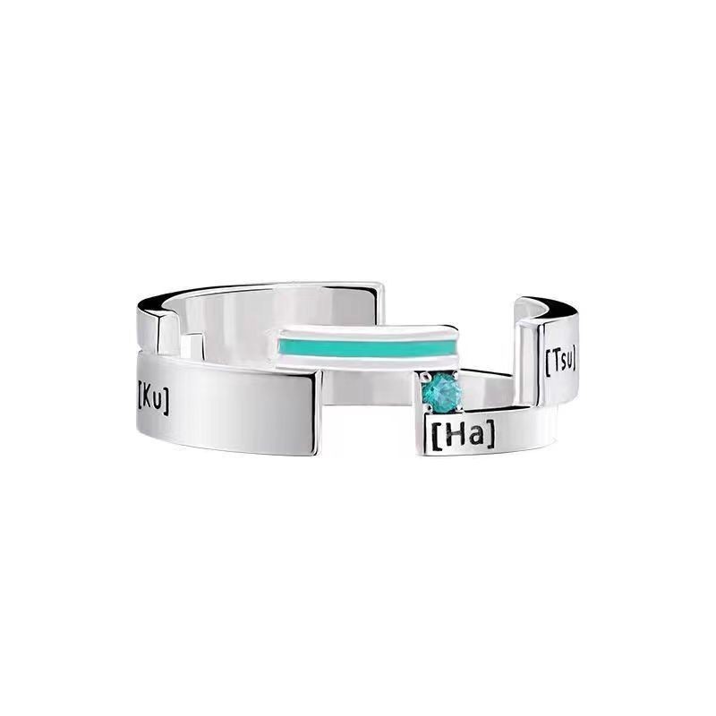 สไตล ์ ใหม ่ ins เปิดแหวน mkui 2 มิติ High-End สินค ้ า SED บ ้ านเครื ...