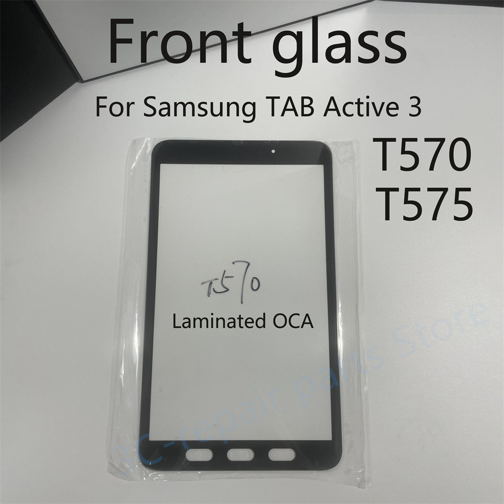 A + กระจกด้านหน้าหน้าจอสัมผัสสําหรับ Samsung Galaxy Tab Active3 Active ...