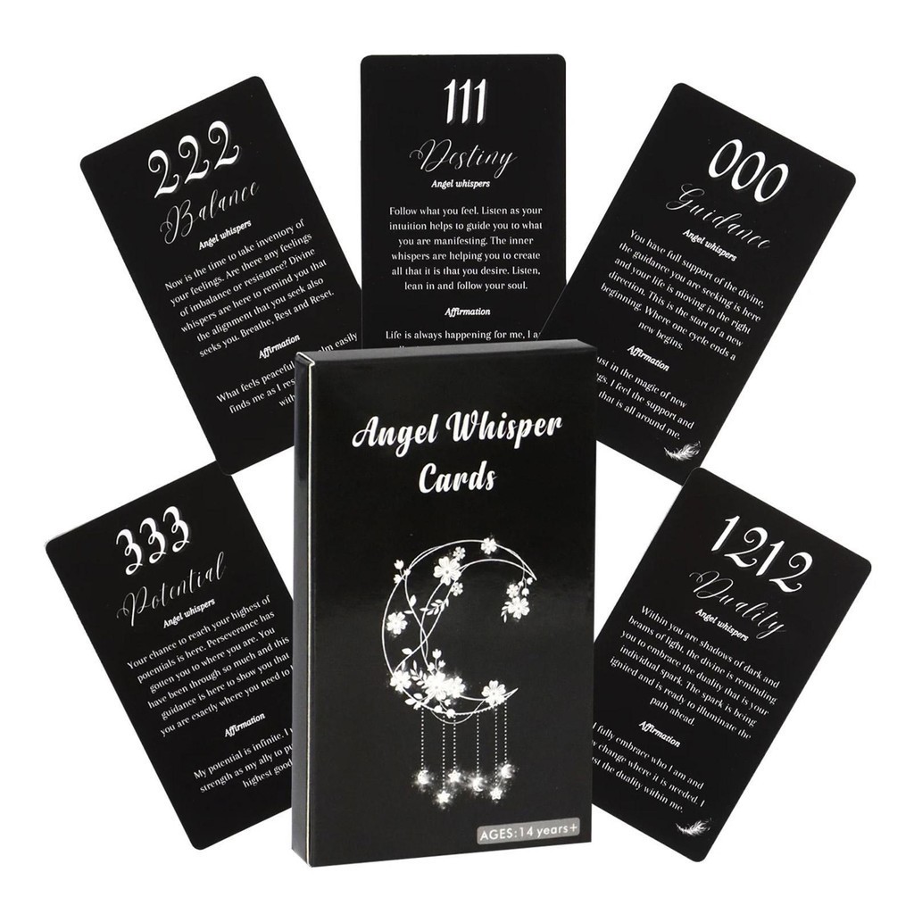 Angel Whisper Cards Oracle Tarot Deck Cards 26-Card Psychological ...