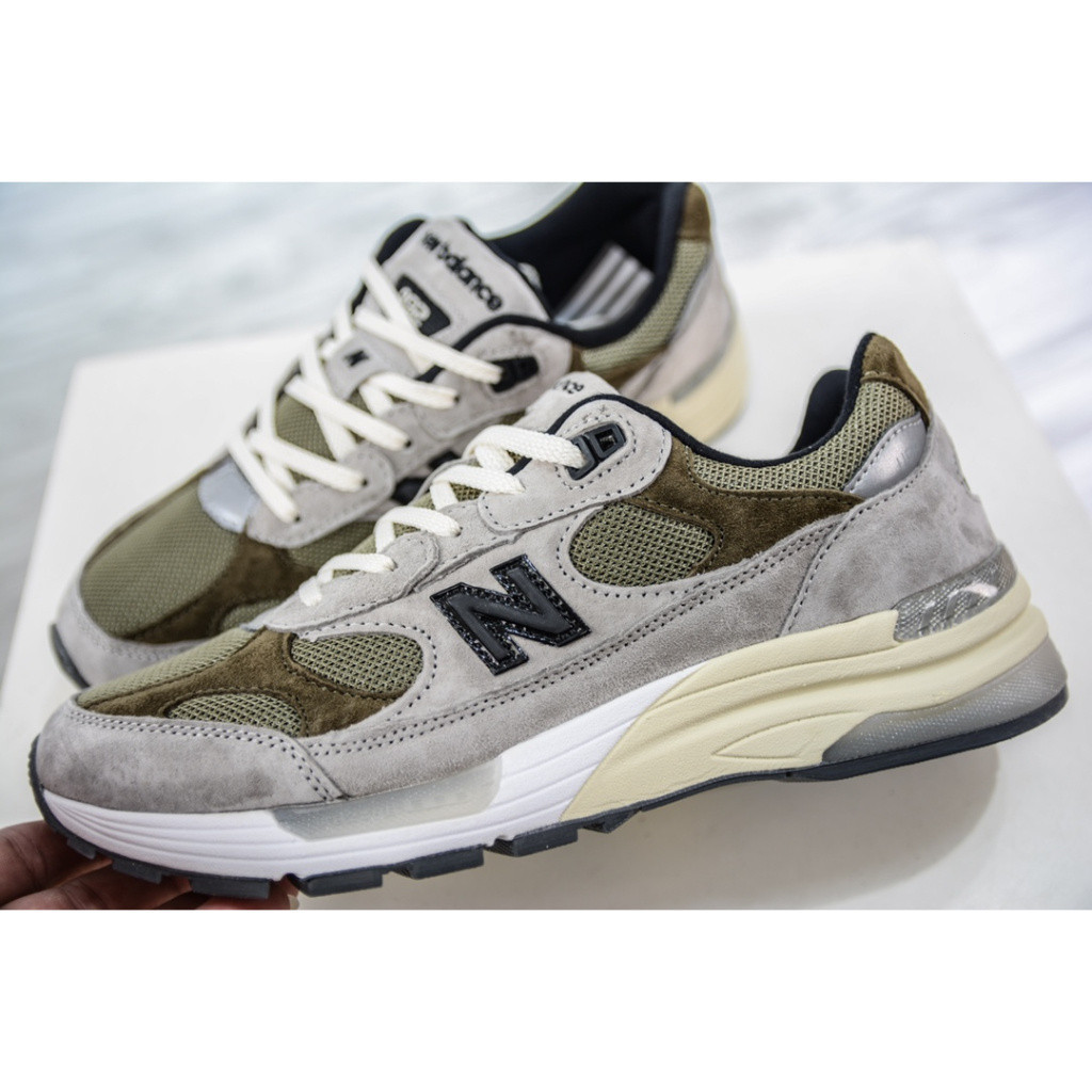 รองเท้าวิ่งลำลองสำหรับผู้ชายและผู้หญิง Nb New b@lance M992 สำหรับกีฬา ...