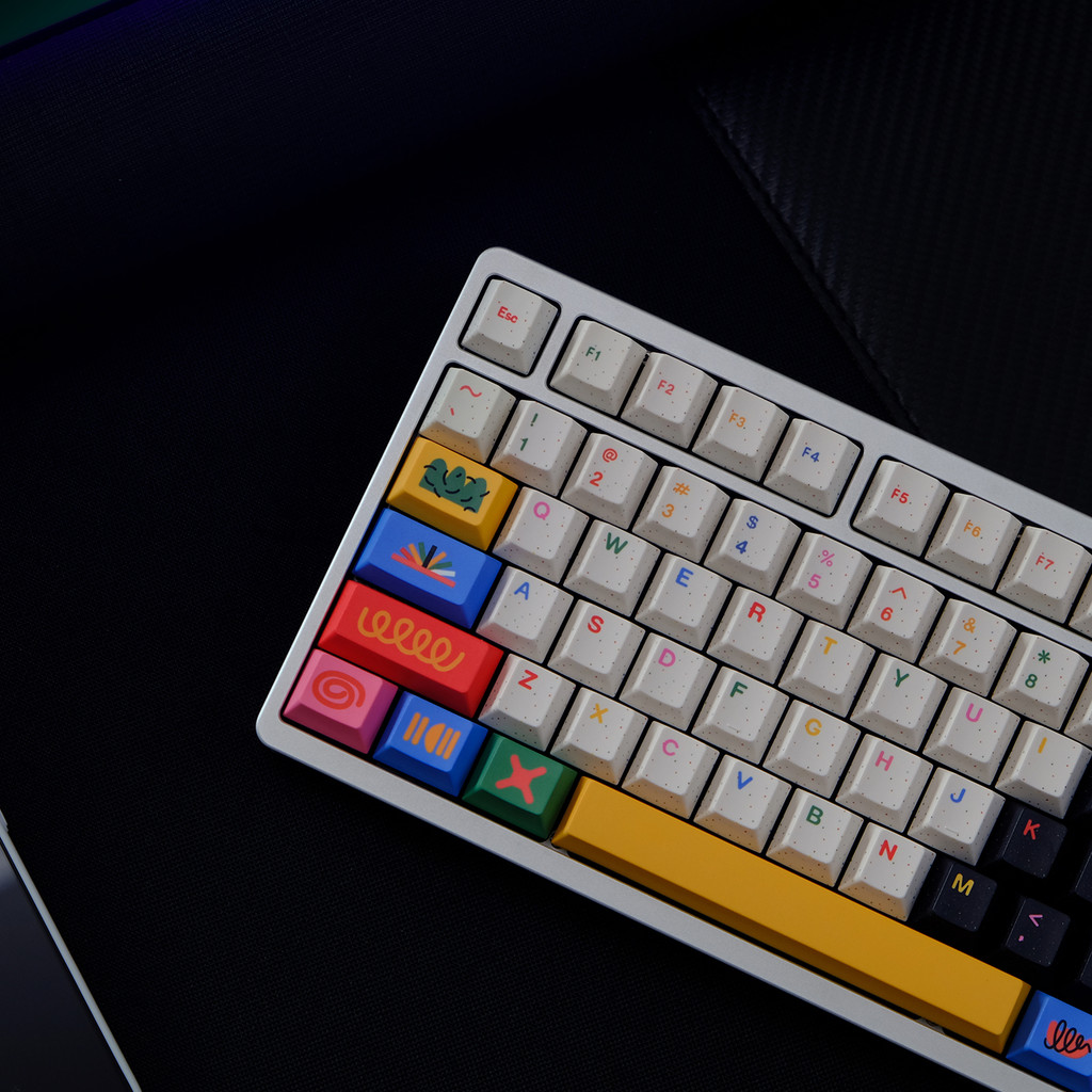 Gmk CYL Motif keycaps Cherry profile PBT ชุดปุ่มกดแบบกําหนดเองสําหรับ ...