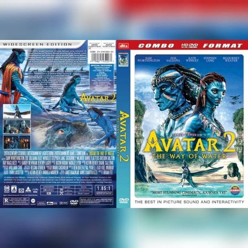 AVATAR 2 THE WAY OF WATER Movie Cassette - 2022 - คุณภาพระดับ HD ...
