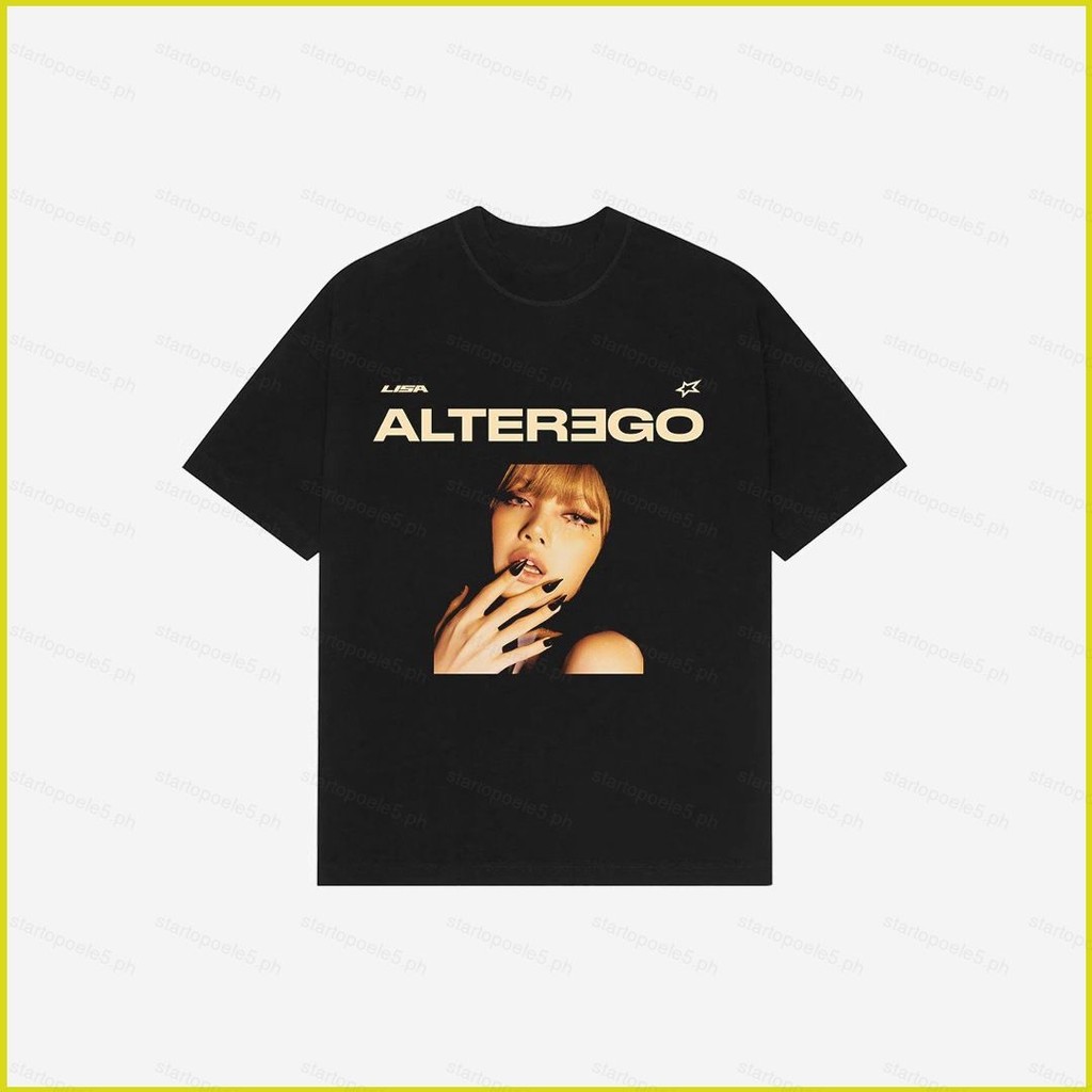 St5 BLACKPINK Lisa เปิดตัวอัลบั้มใหม่ Alter Ego On กุมภาพันธ์ 28th 2025 เสื้อยืดทั้งหมด BORN ...