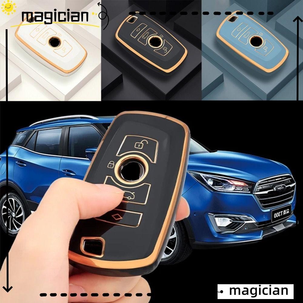 Mag ปลอกกุญแจรถยนต์ TPU สําหรับ BMW F10 F20 F30 F34 F11 F15 F16 3 5 7 ...