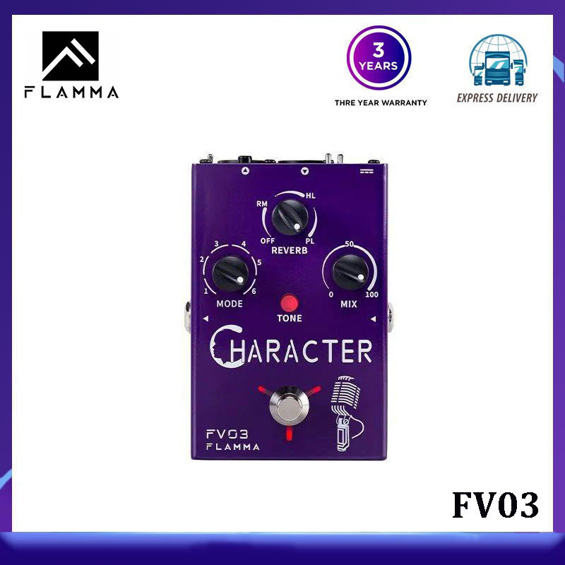 ( ในสต ็ อก )FLAMMA FV03 ลักษณะ Vocal effects โปรเซสเซอร ์ 6 โหมดตัว ...