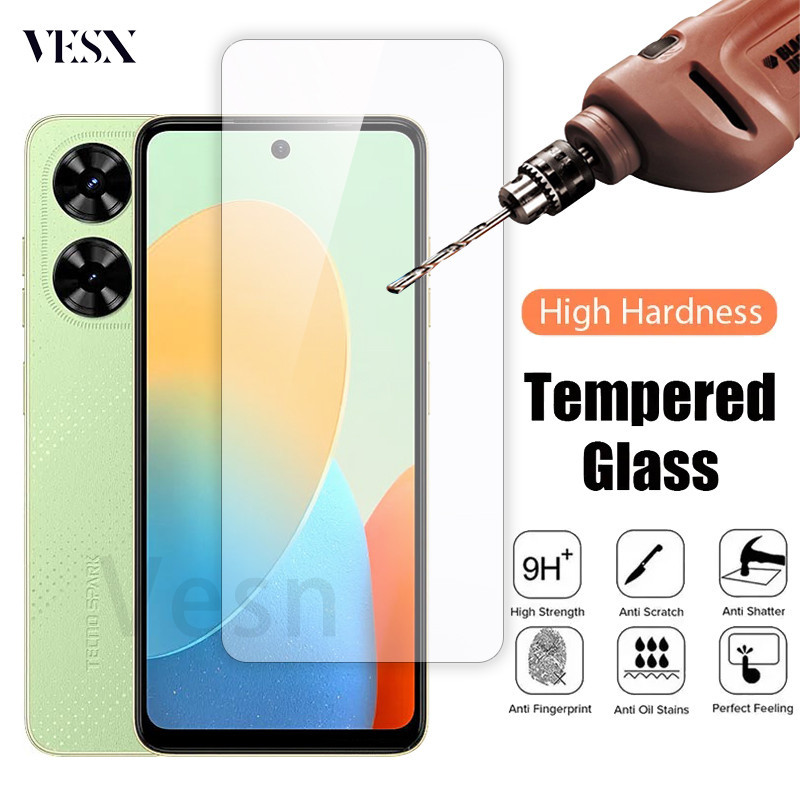 ฟิล์มกระจกนิรภัย Tecno Spark GO 30C 20 20C 10 10C 9 9T 8 8P 8C 8T 7T 7P ...