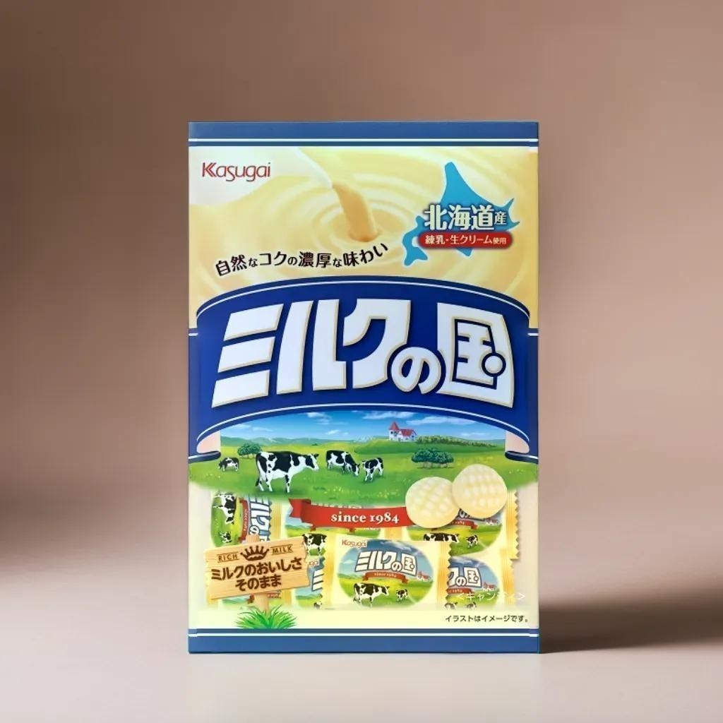 Kasugai Seika Milk Country ลูกอมรสแสนอร่อยที่เหมาะสำหรับทุกคน สัมผัสความหอมมัน กลมกล่อม เต็มไป ...
