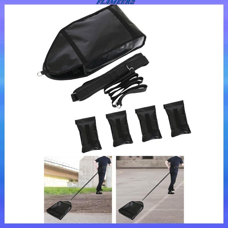 [Flameer2 ] Weight Sled Adjustable Strap Sandbag Sled Resistance Sled ...